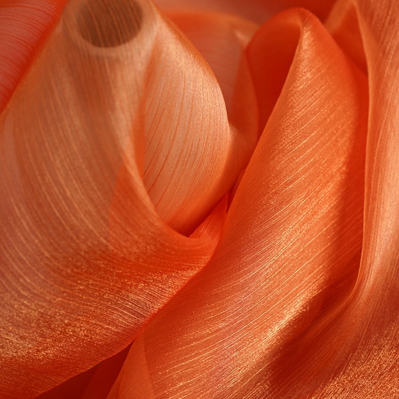 Namzi Lustrous Drooping Texture Pleated Fabric,Soft Organza Fabric for ...