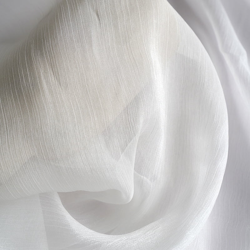 Namzi Lustrous Drooping Texture Pleated Fabric,Soft Organza Fabric for ...