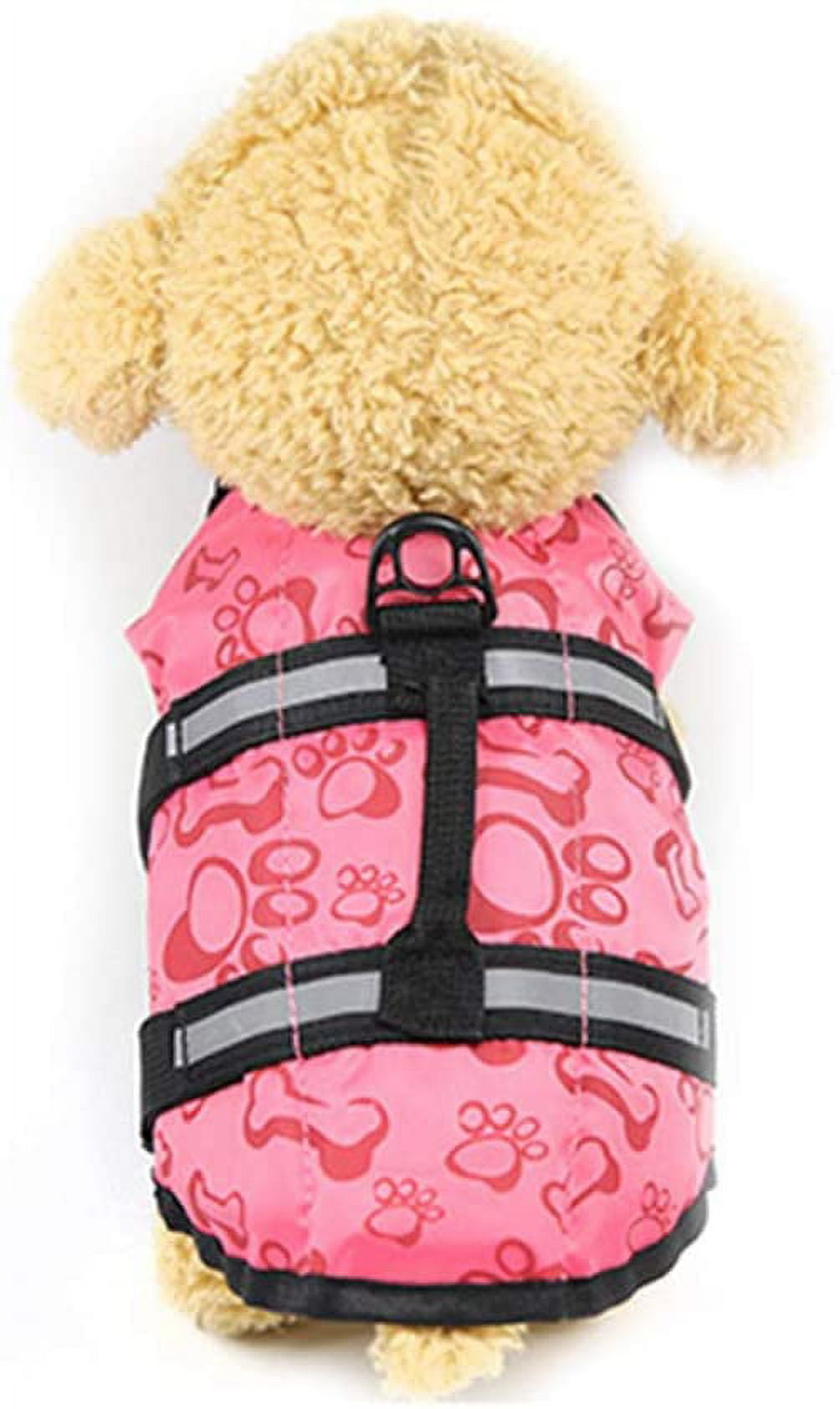 Namzi Pet Life Jacket, Adjustable Dog Lifesaver Reflective Safety Life ...