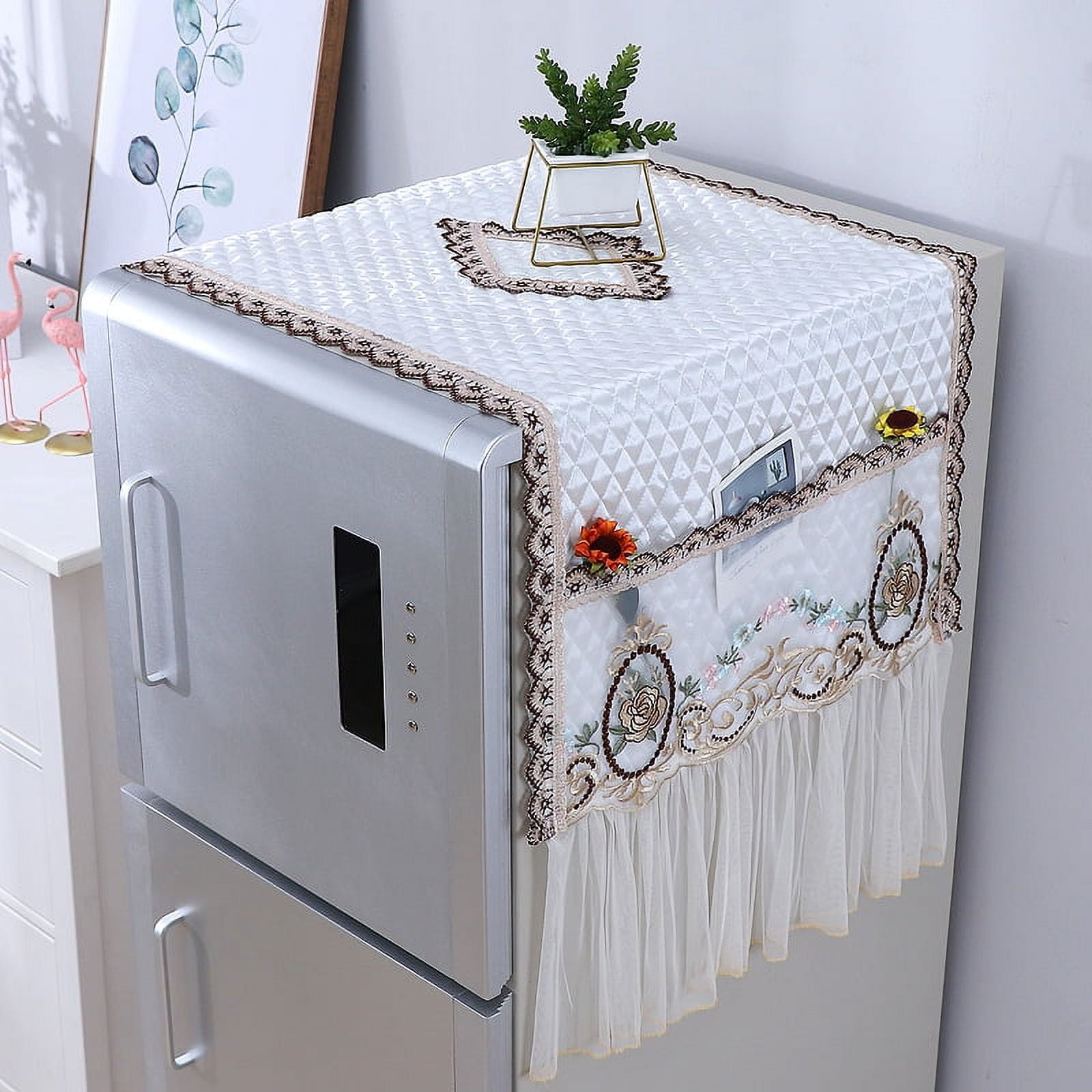 Namzi Refrigerator Cover Cloth Single Double Door Refrigerator Dust ...