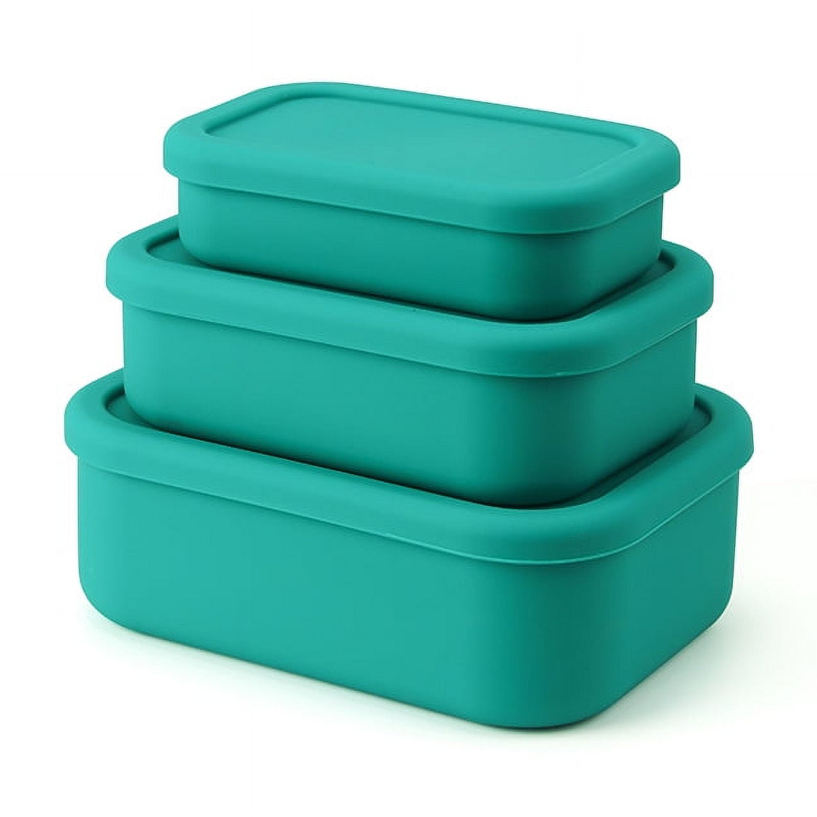 Namzi Silicone Food Storage Containers Set of 3 - Bento Lunch Box ...