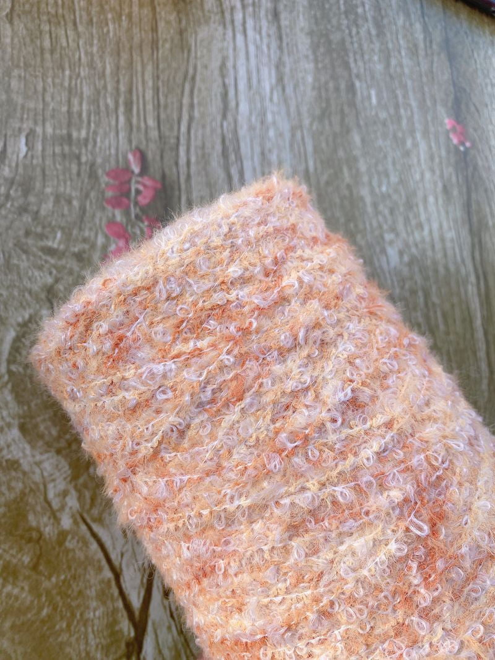 Namzi Soft Plush Wool Acrylic Fancy Loop Yarn for Doll Hair Making ...