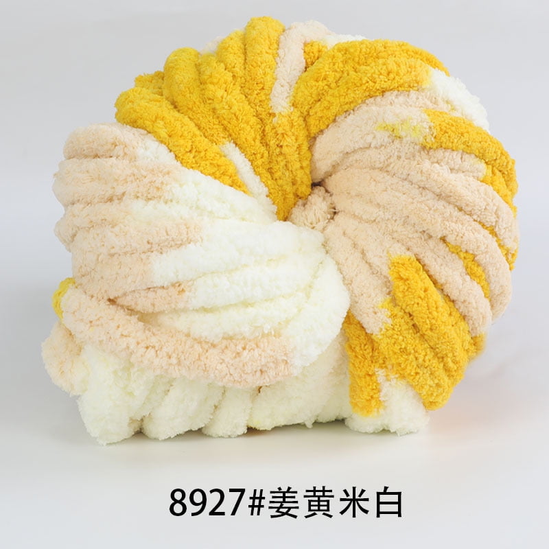 Namzi Thick Wool Yarn, Yarn Packs for Crocheting - 1 roll, Soft Wool ...