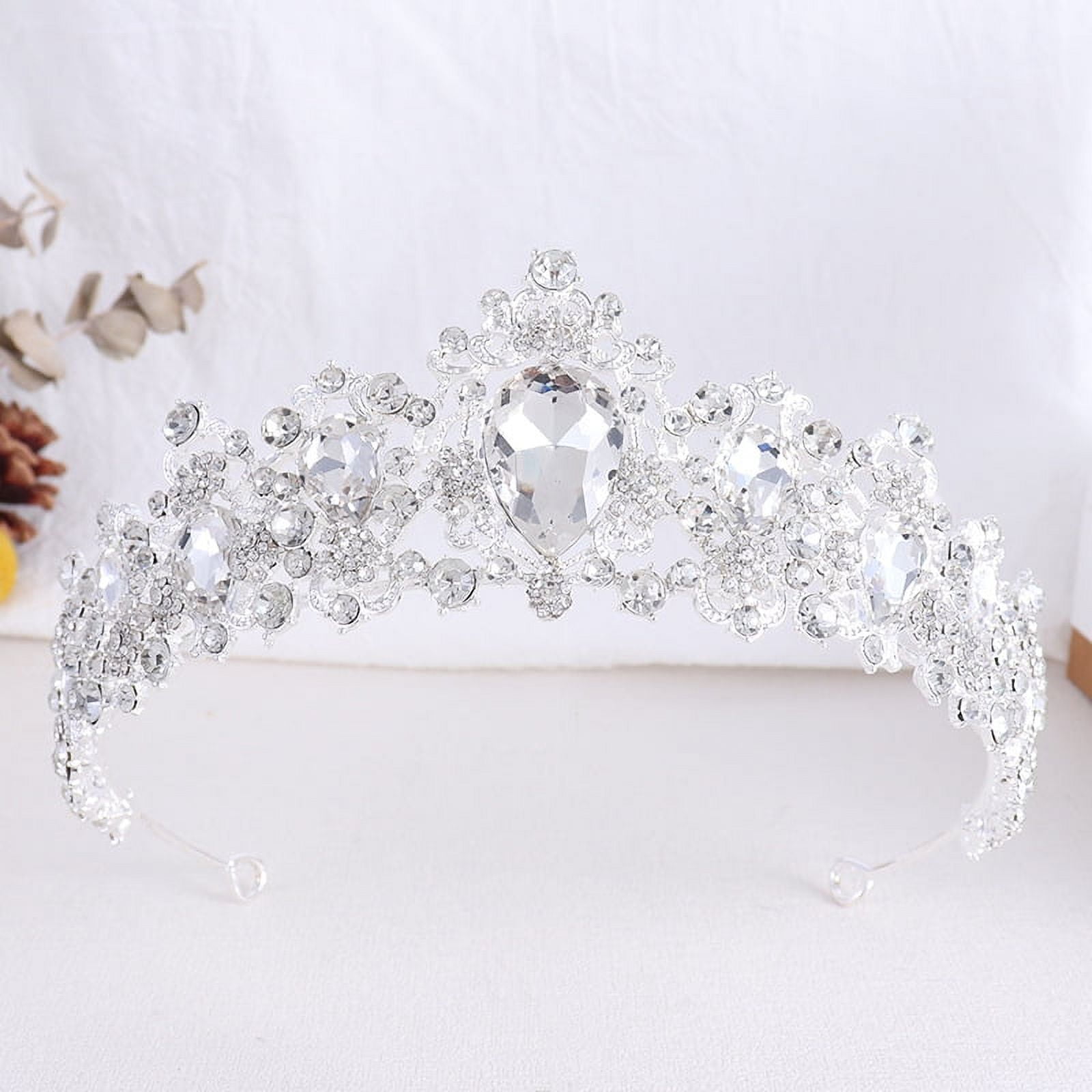 Namzi Wedding Tiara for Bride Princess Tiara Headband Bridal Crown ...