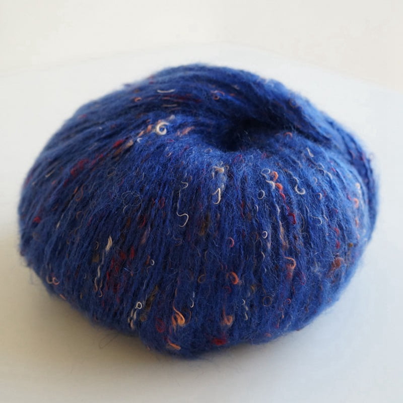 Namzi Yarn , Super Soft Yarn for Crocheting, dark blue, 1 Roll, Blended ...