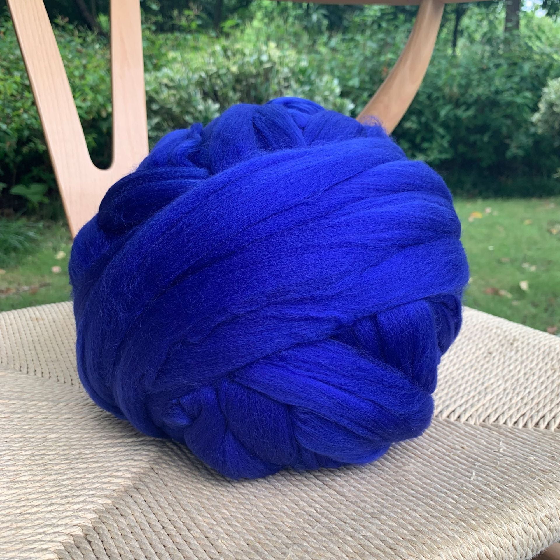 Auroal 100g Wool Roving Yarn, Fiber Roving Wool Top, Wool Felting ...