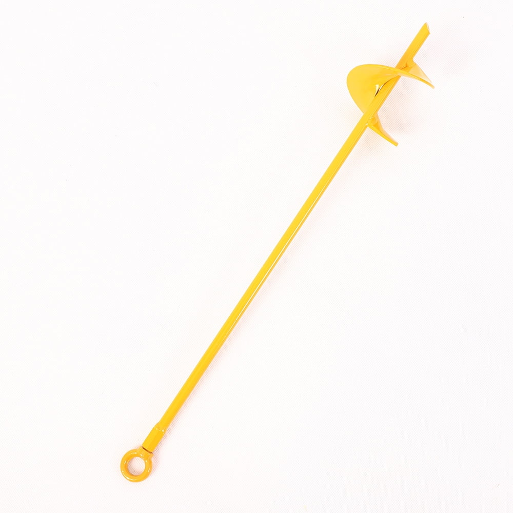 Namzi -a 2-piece 46cm spiral ground anchor set, heavy-duty metal ground ...