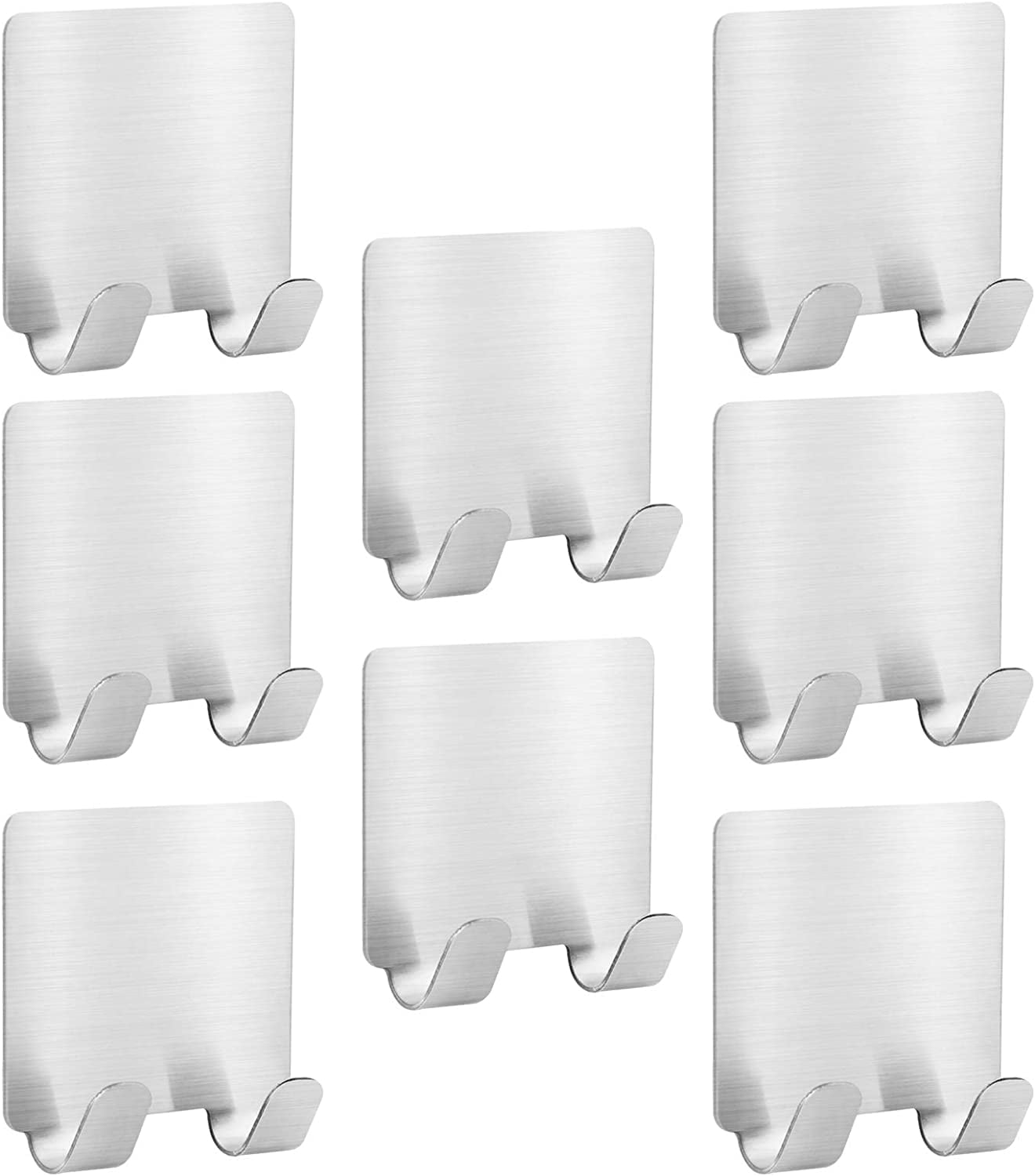 Namzi -a Adhesive Razor Hooks(8 Pack), 304 Stainless Steel Waterproof ...