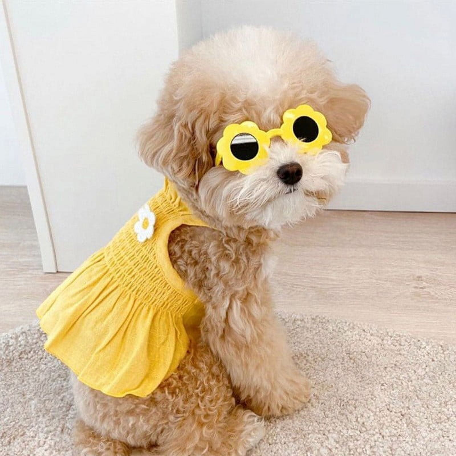 Namzi -a Sweet Puppy Dog Dress,Cute Princess Cat Dresses Dog Skirt for ...