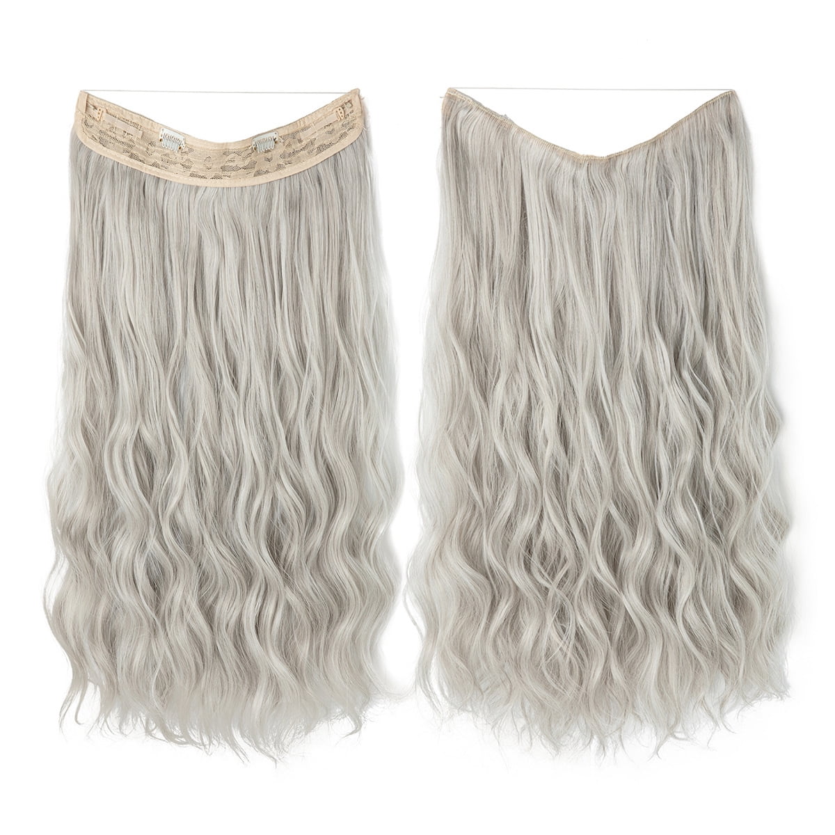 Namzi -a Wire Hair Extensions Thick Curly Wavy Invisible Secret ...