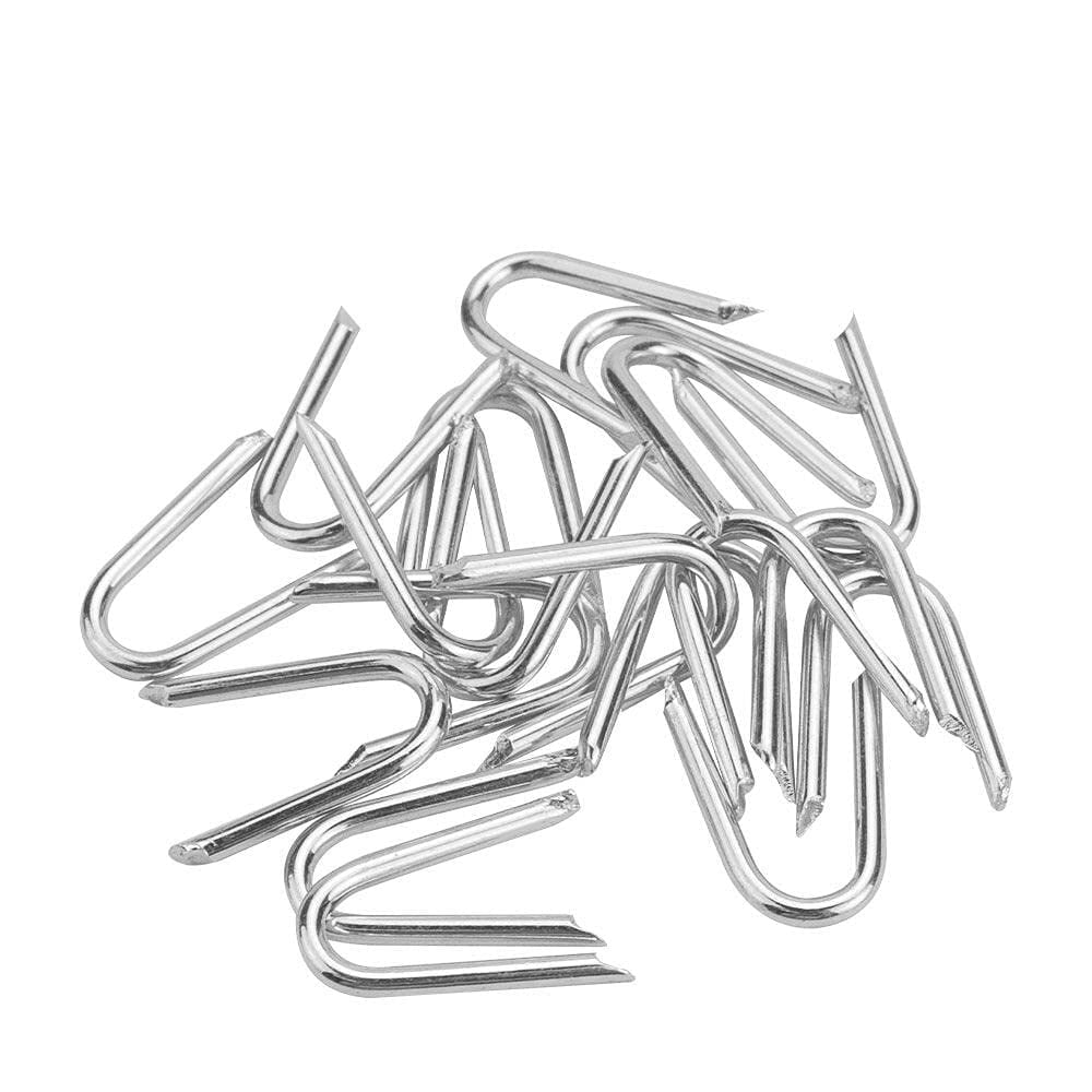 Auroal galvanized U-shaped nail fastener, wire mesh ground cloth nail ...