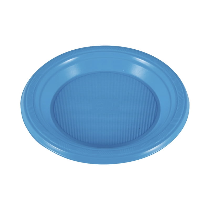Namzi-b 20Pcs 7in Plastic Dinner Plates, Disposable Plates Bulk Pack ...
