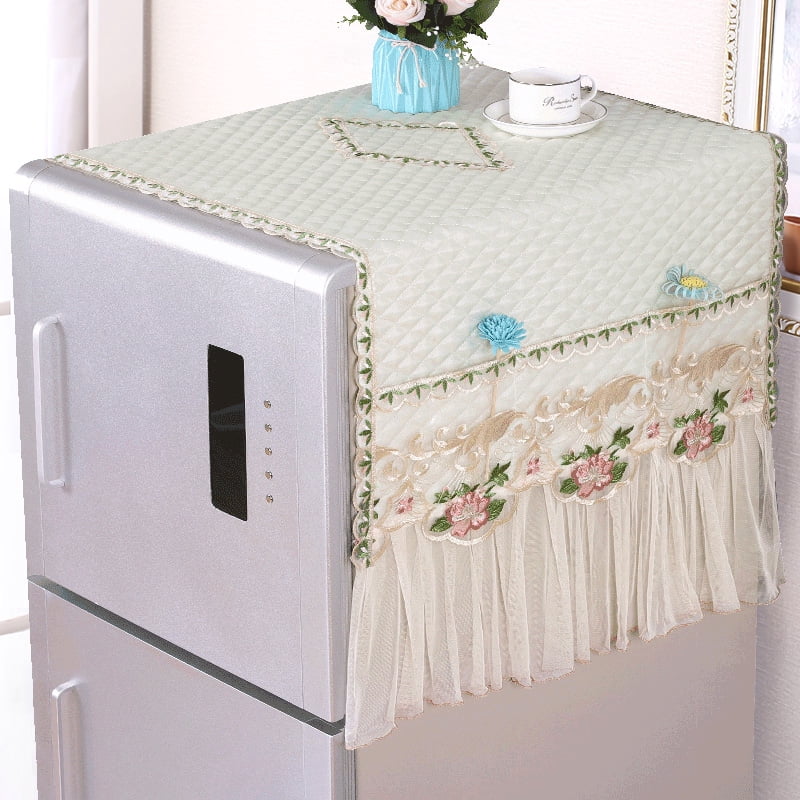 Namzi-b Refrigerator Cover Cloth Single Double Door Refrigerator Dust ...