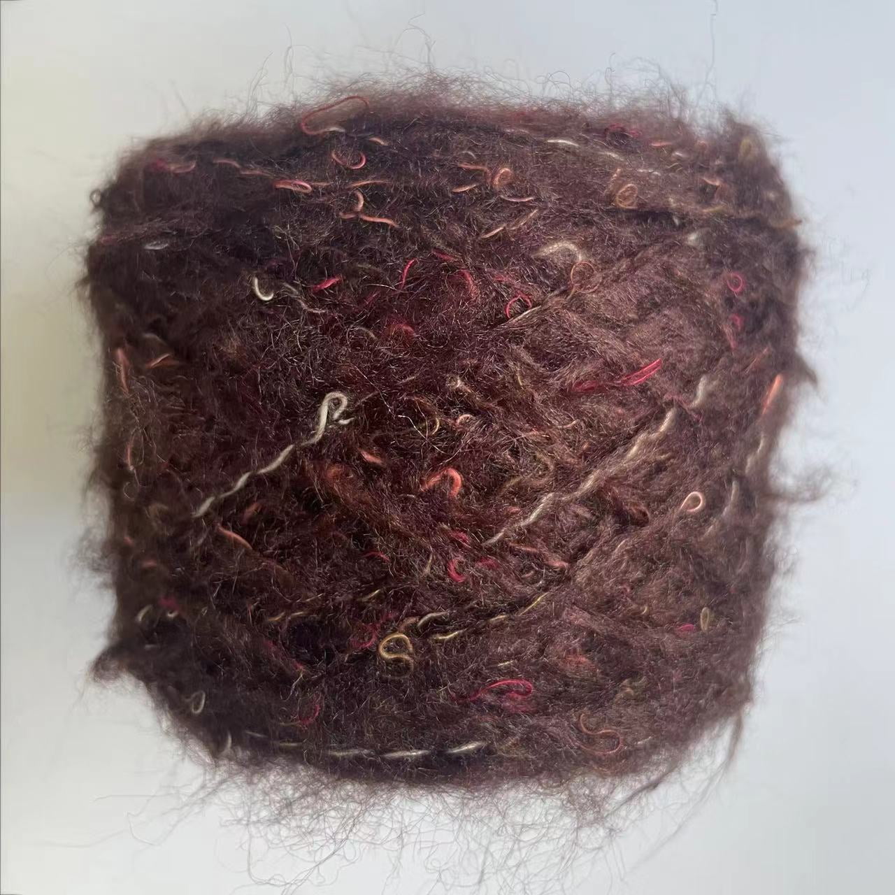 Namzi-b Soft Plush Wool Acrylic Fancy Loop Yarn for Doll Hair Making ...