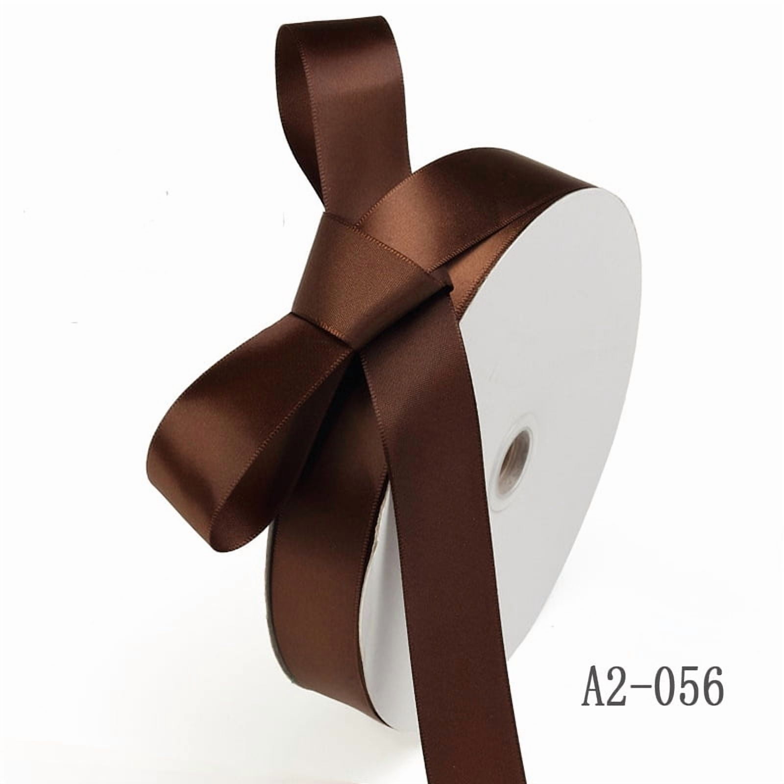Namzi brown Ribbon for – 2 Rolls (Each 2.5cm*5m) Pack of Ribbon, Smooth ...
