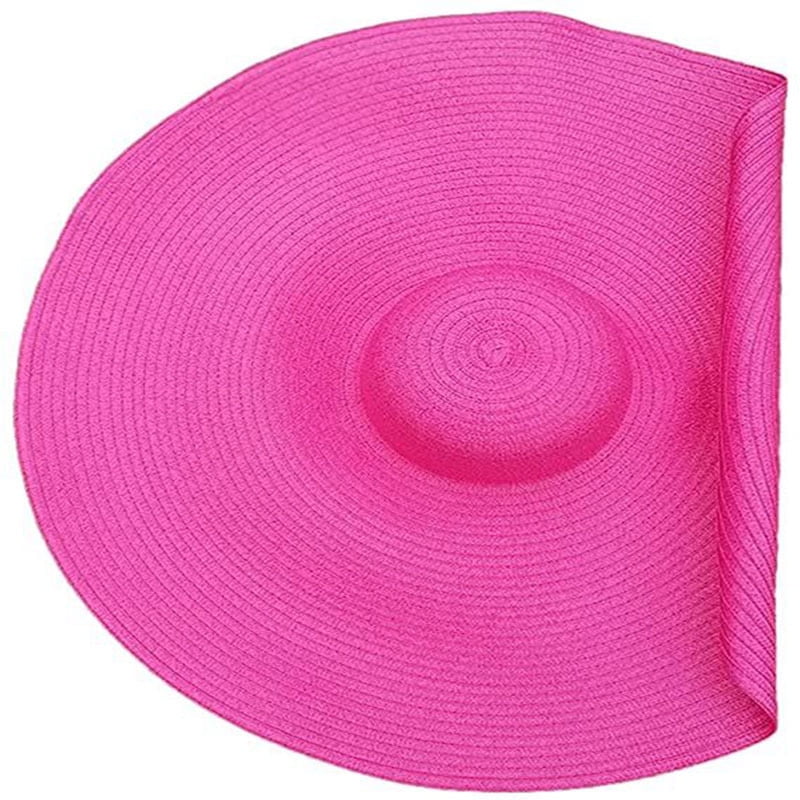 Namzi women's oversized beach hat wide brim large sun hat women's soft ...