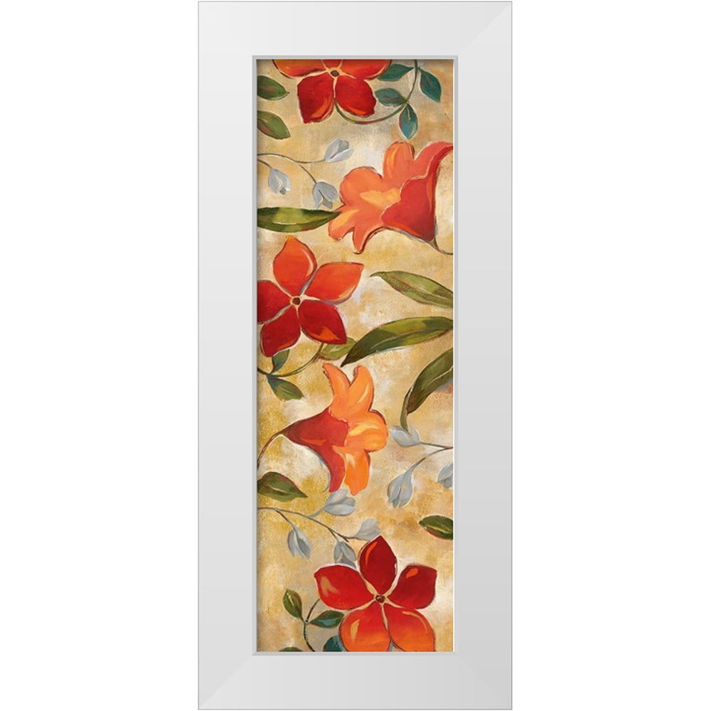 Nan 11x24 White Modern Wood Framed Museum Art Print Titled - Nan ...