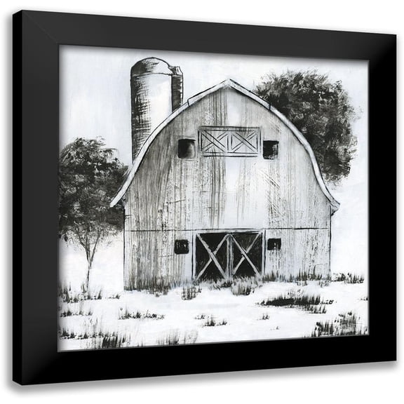 Babbitt, Gwendolyn 18x15 White Modern Wood Framed Museum Art Print ...