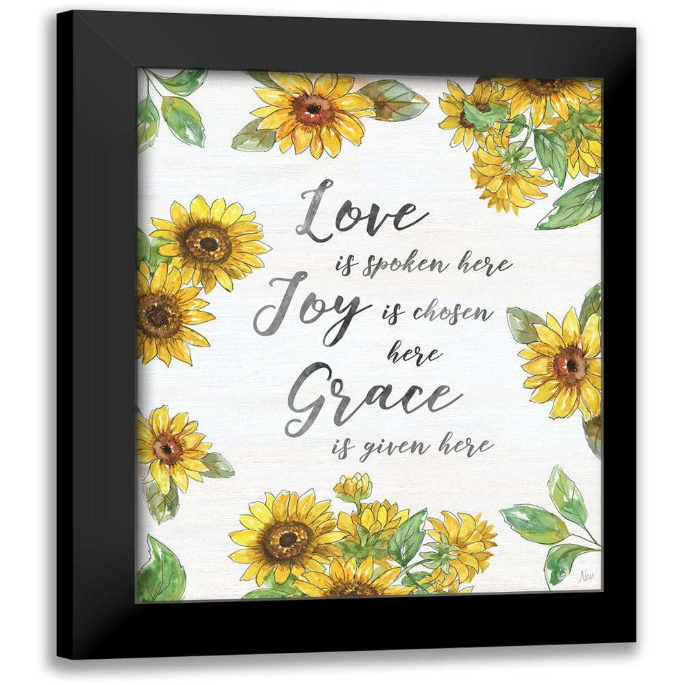 Nan 12x14 Black Modern Framed Museum Art Print Titled - Grace Given ...