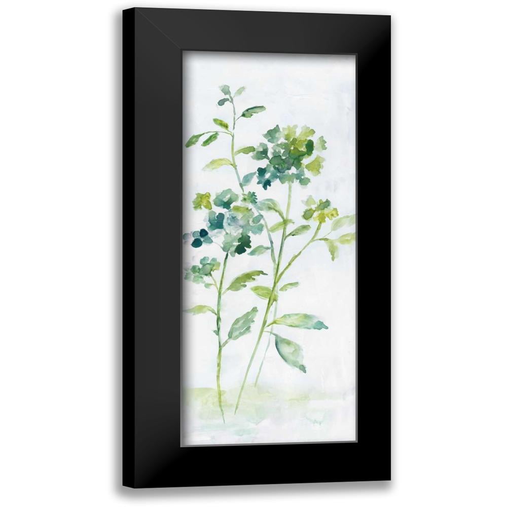 Nan 12x24 Black Modern Framed Museum Art Print Titled - Meadow ...