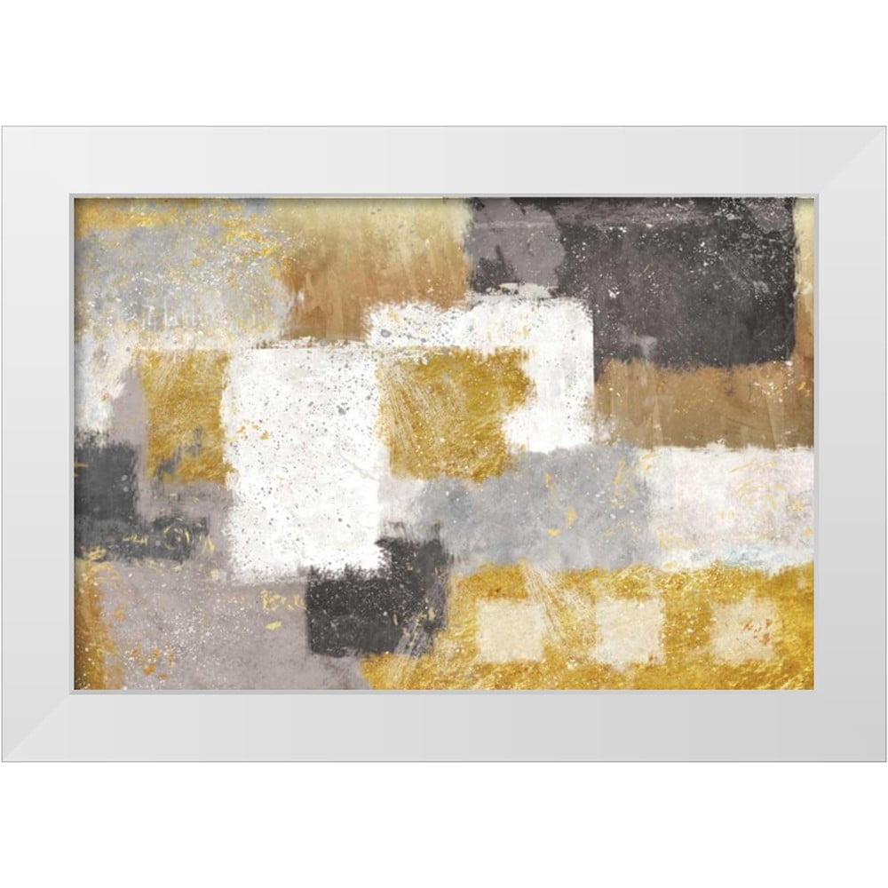 Nan 14x11 White Modern Wood Framed Museum Art Print Titled - Neutrelle ...