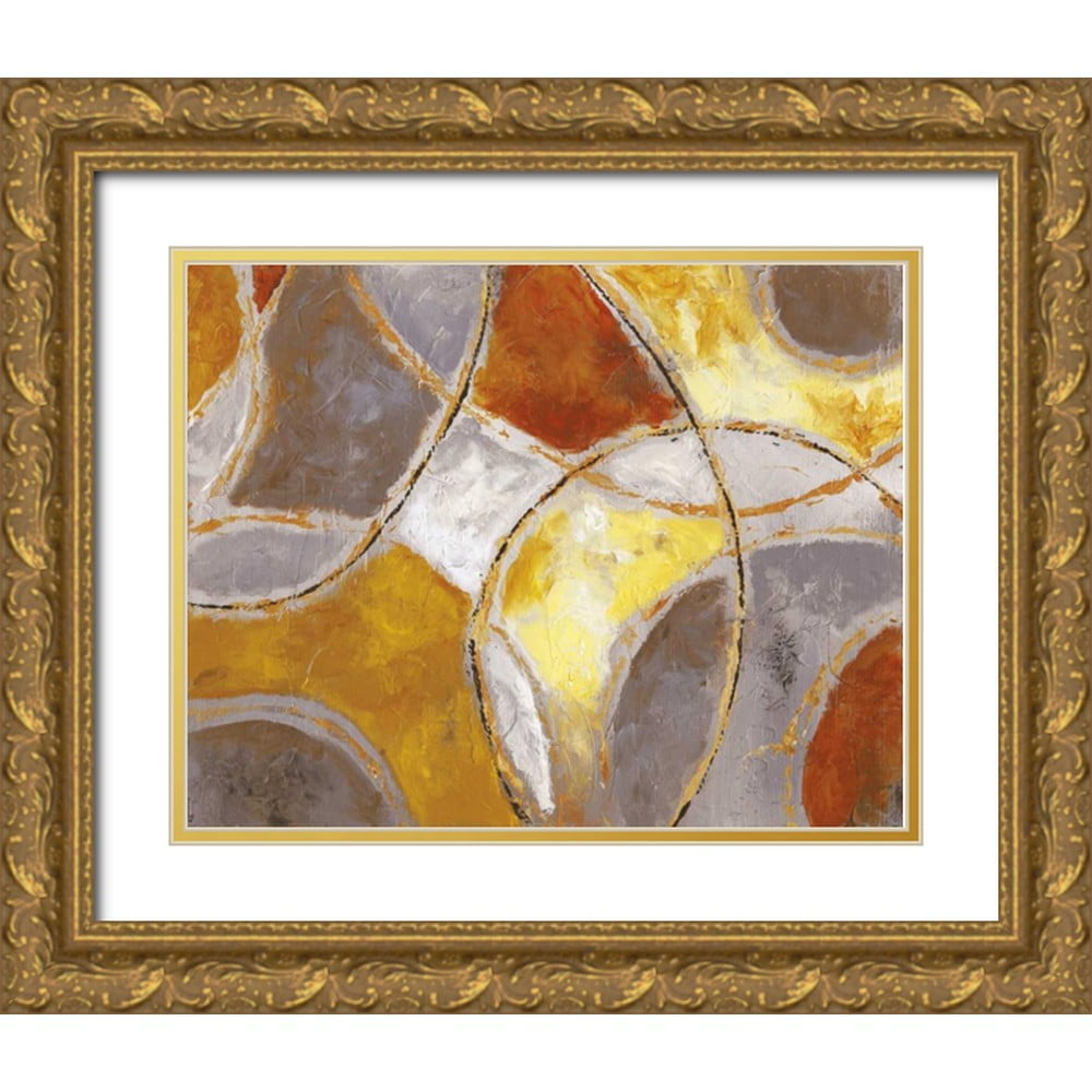 Nan 14x12 Gold Ornate Wood Framed with Double Matting Museum Art Print Titled - Catching Light ...