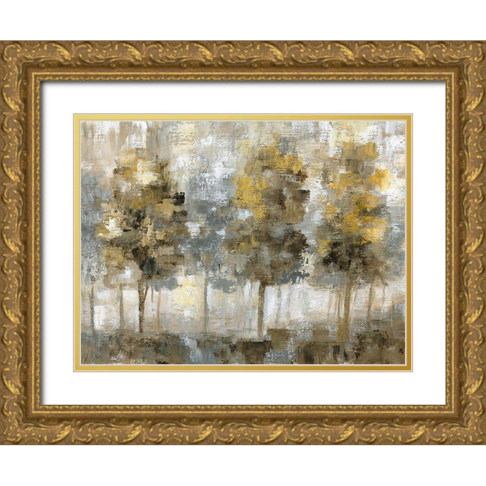 Nan 14x12 Gold Ornate Wood Framed With Double Matting Museum Art Print