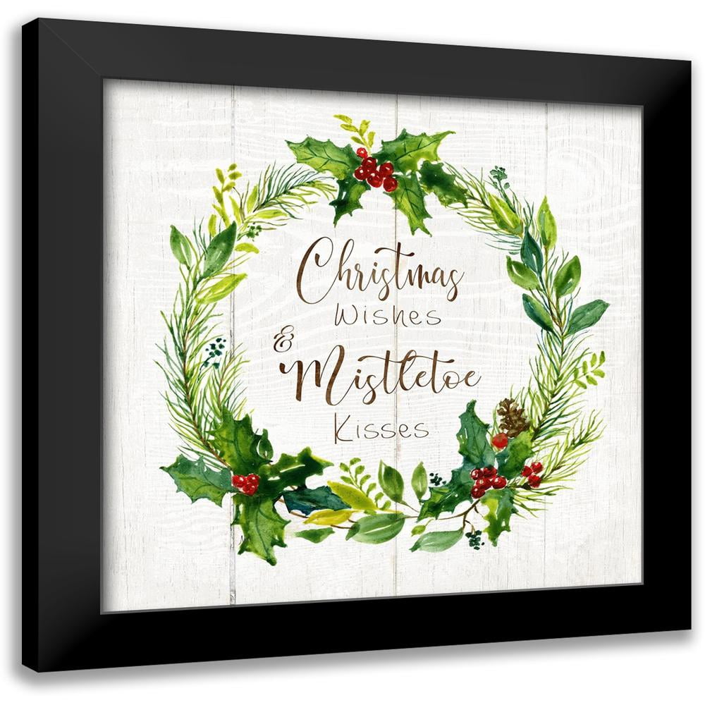 Nan 15x15 Black Modern Framed Museum Art Print Titled - Christmas ...