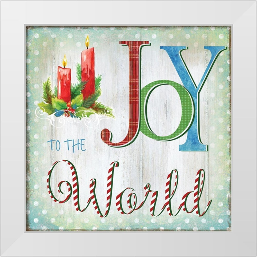 Nan 15x15 White Modern Wood Framed Museum Art Print Titled - Candle Joy - Walmart.com