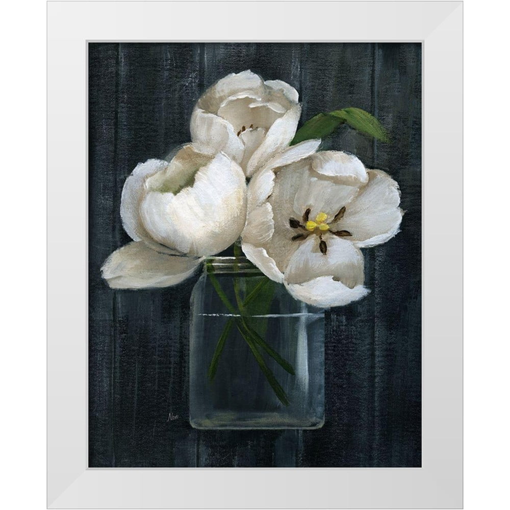 Nan 15x18 White Modern Wood Framed Museum Art Print Titled - Chalkboard ...