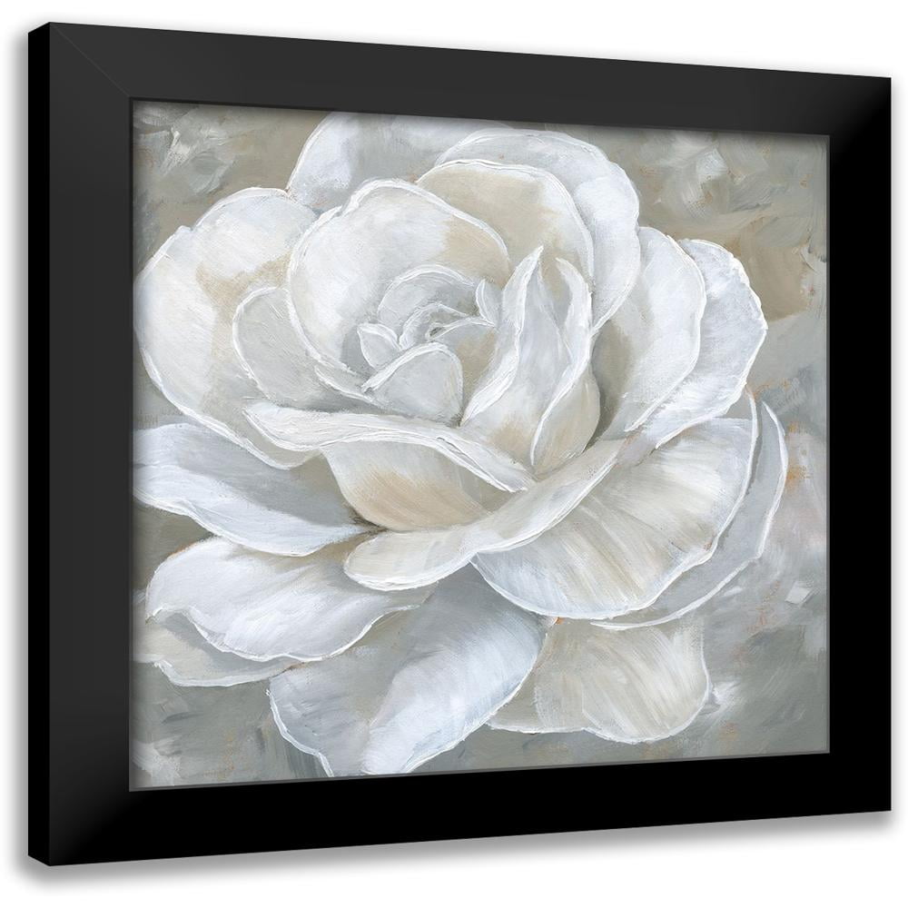 Nan 20x20 Black Modern Framed Museum Art Print Titled - Bombshell Bloom ...