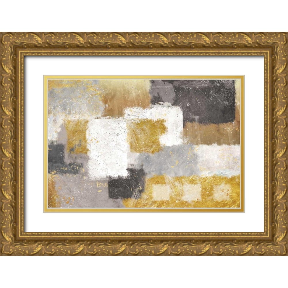 Nan 24x17 Gold Ornate Wood Framed with Double Matting Museum Art Print ...