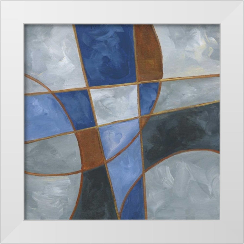 Nan 26x26 White Modern Wood Framed Museum Art Print Titled - Climbing ...