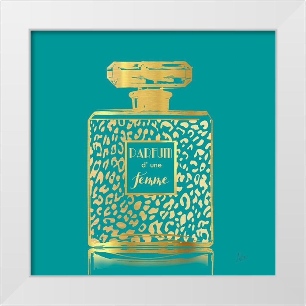 Nan 26x26 White Modern Wood Framed Museum Art Print Titled - Pafum d ...