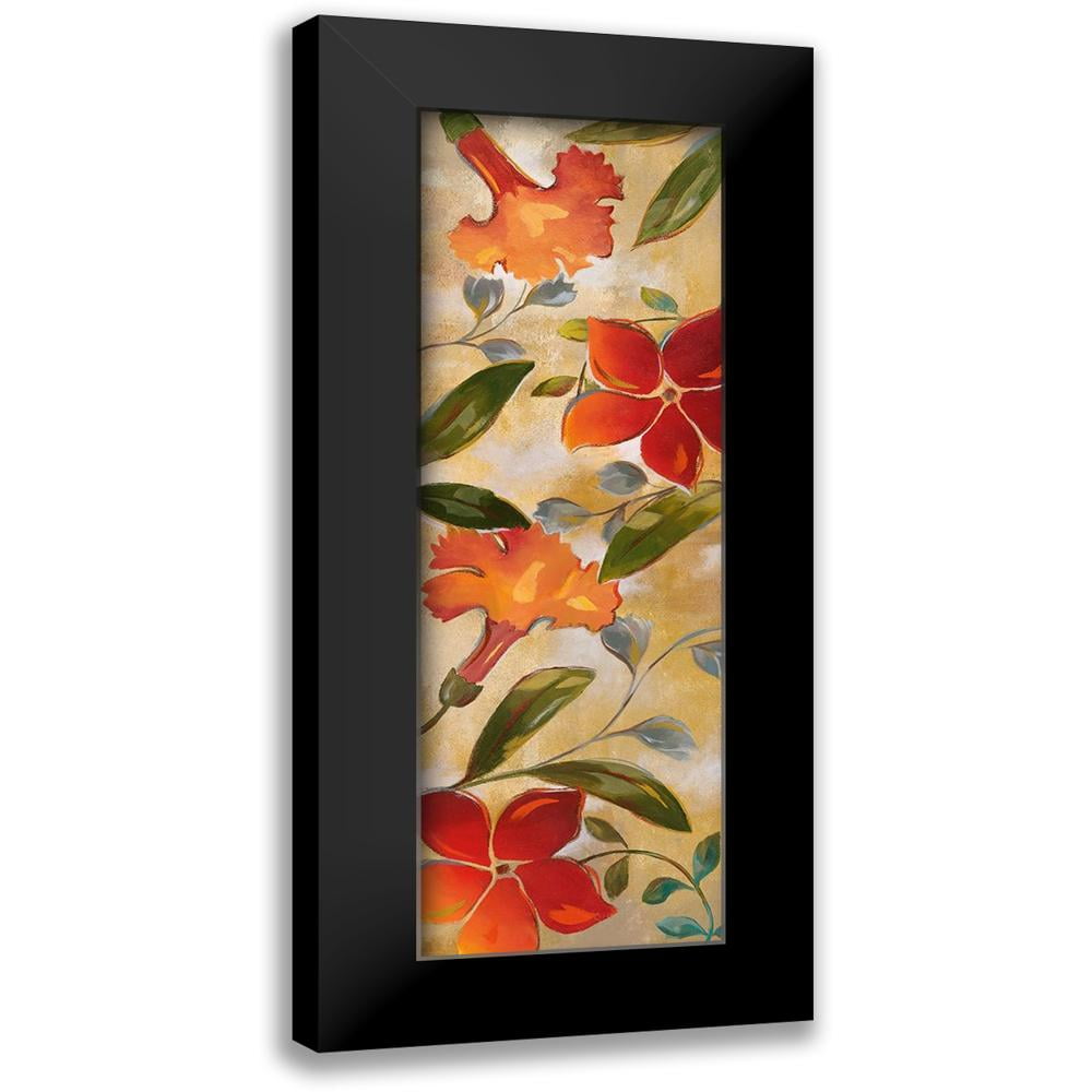 Nan 7x14 Black Modern Framed Museum Art Print Titled - Nan-Tropical ...
