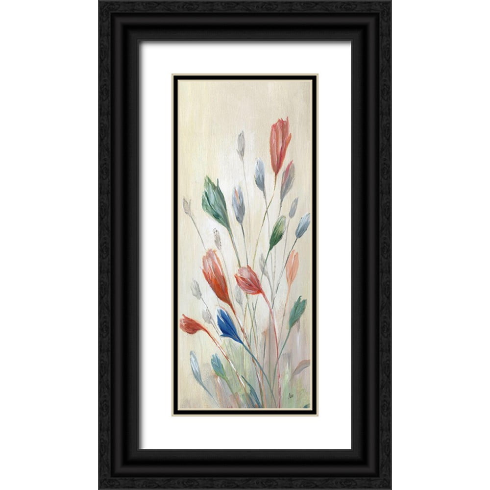 Nan 8x14 Black Ornate Wood Framed with Double Matting Museum Art Print Titled - Afternoon Aire ...