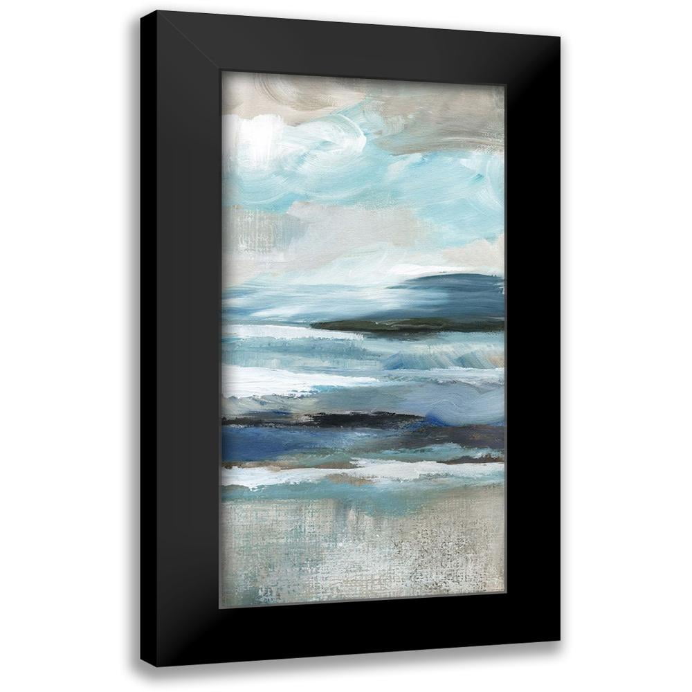 Nan 9x14 Black Modern Framed Museum Art Print Titled - Distant Drama II ...