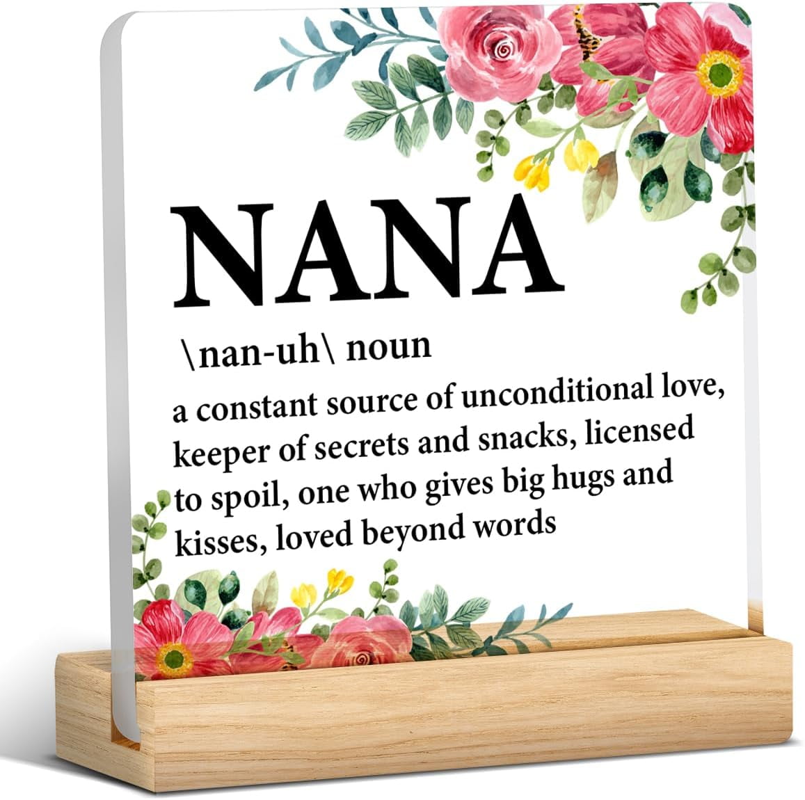 Nana Gift From Grandson Granddaughter, Best Grandma Ever Gifts, Nana ...