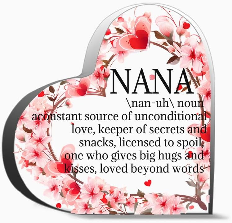 Nana Gift From Grandson Granddaughter Best Grandma Ever Gifts Nana ...