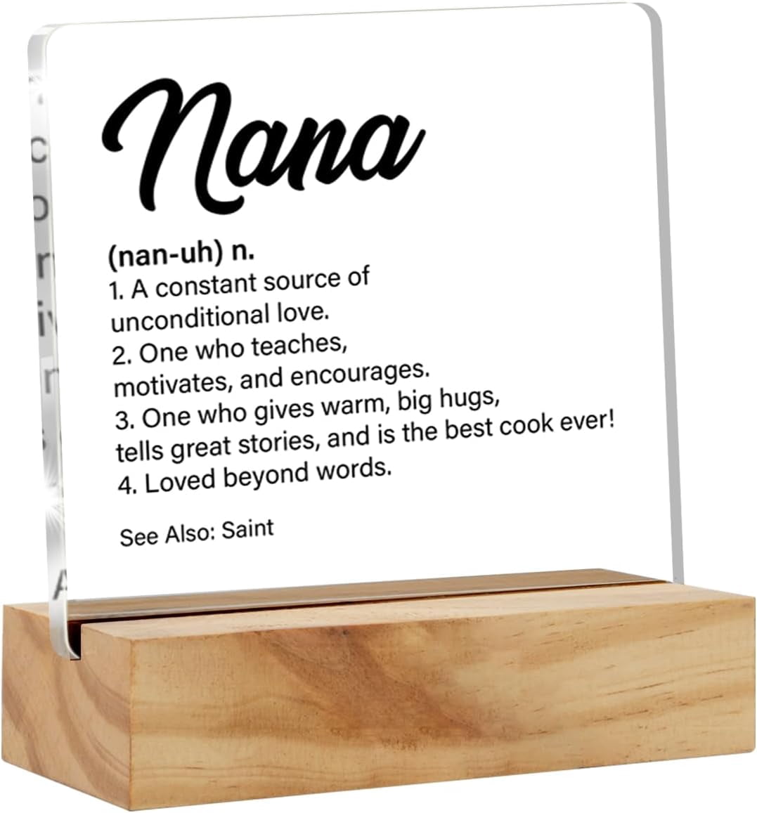 Nana Gifts From Granddaughter Grandson Grandchildren, Gifts for Grandma ...