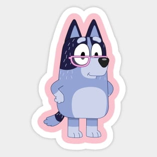 Nana Heeler Sticker Bluey Stickers For Kids, Bluey Stickers Party ...