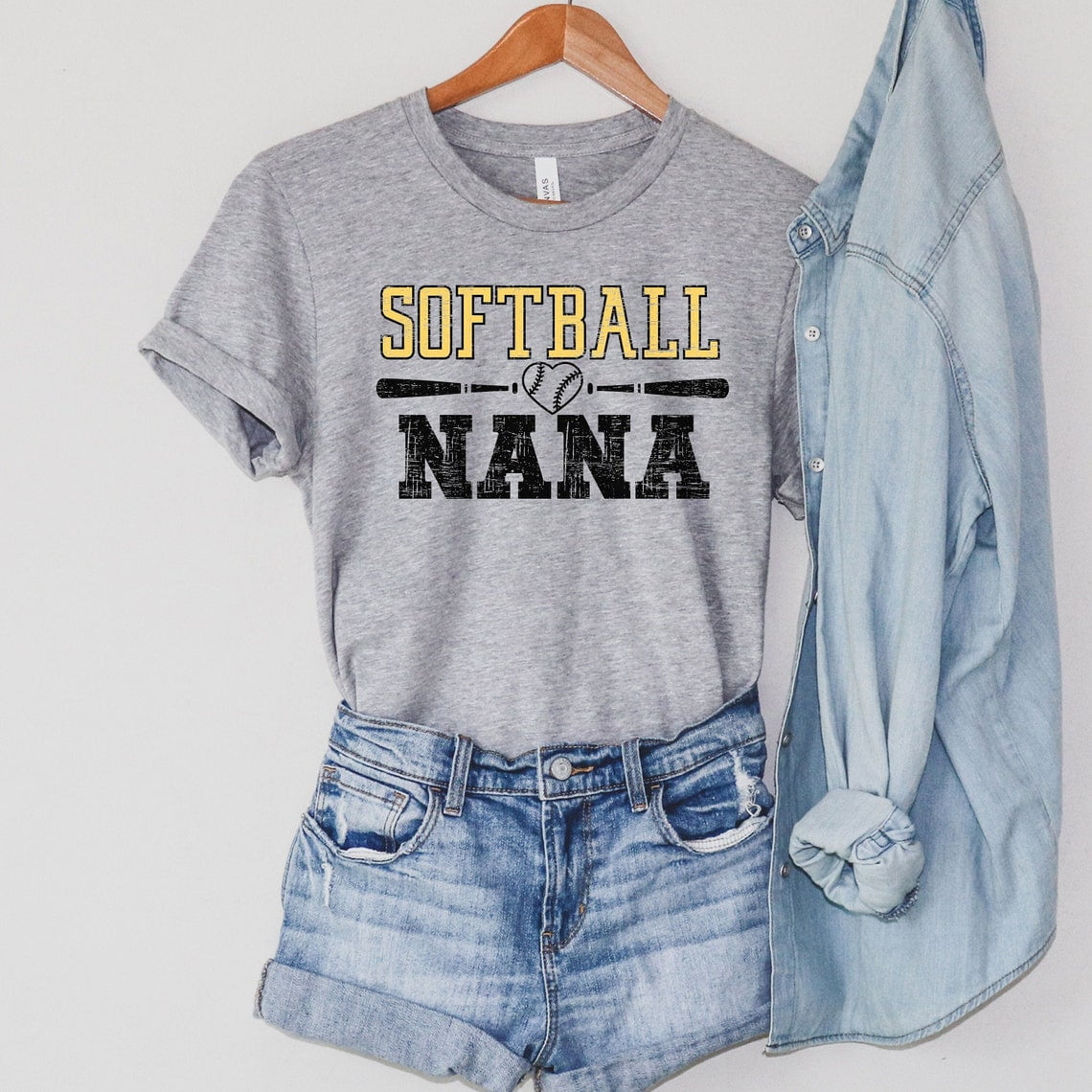 Nana Softball Shirts, Ladies Softball T-Shirts, Nana Softball Shirt ...