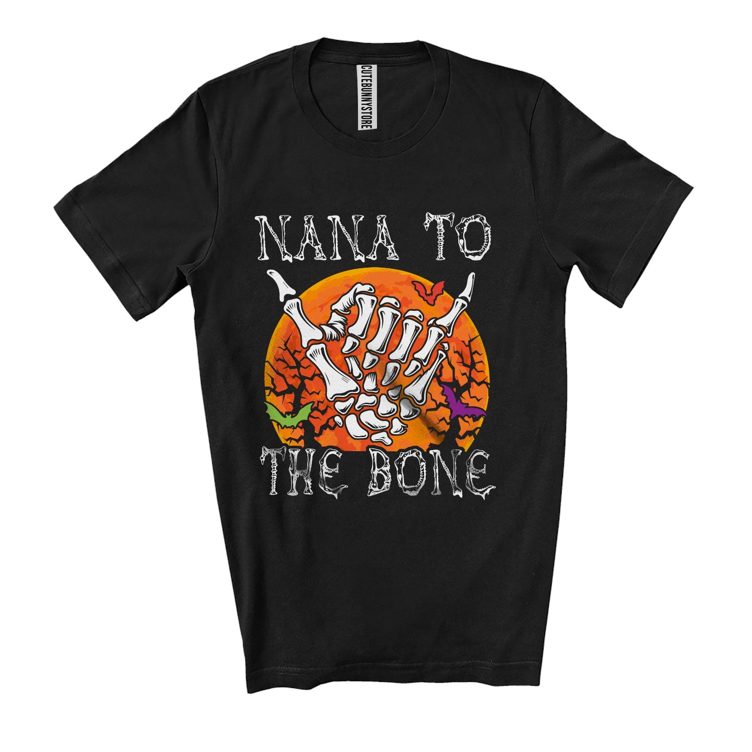 Nana To The Bone; Scary Halloween Costume Moon Skeleton Hand; Family ...