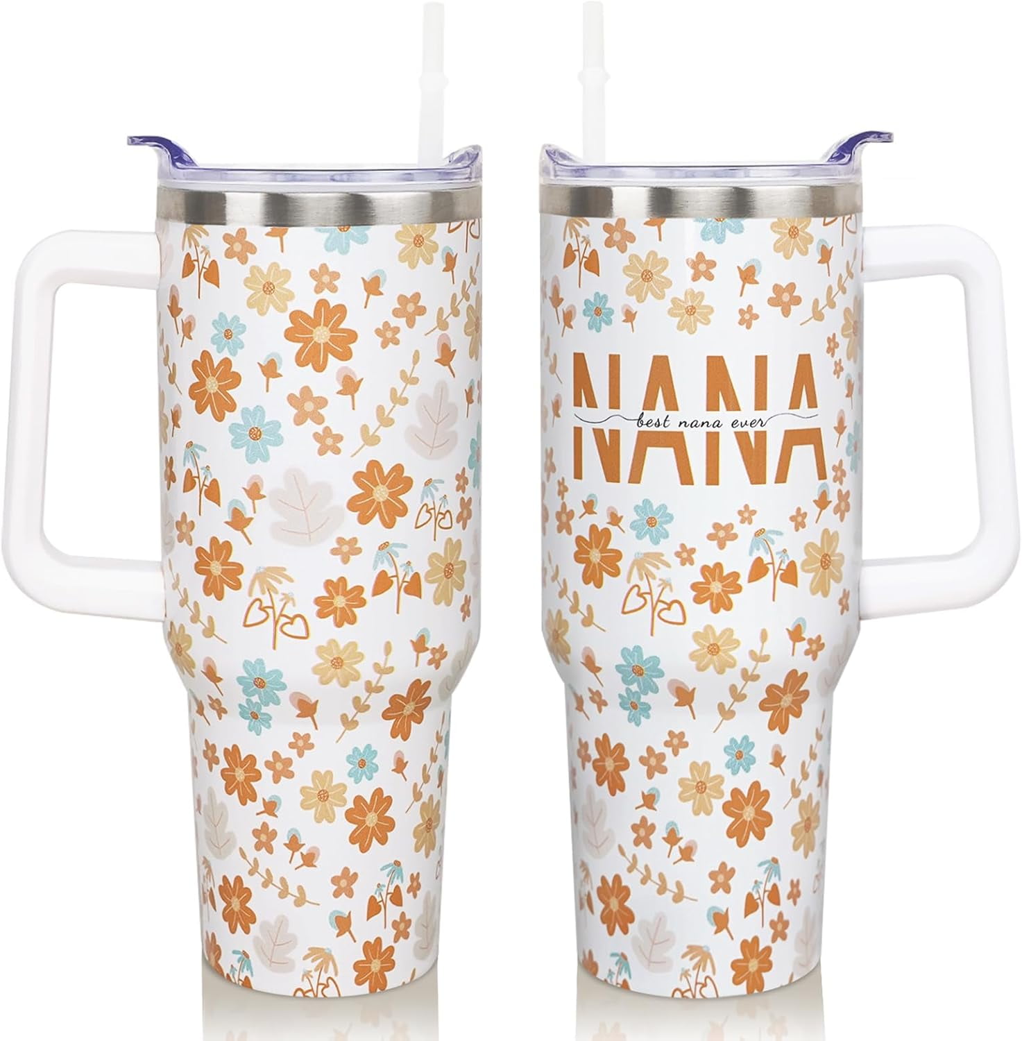 NanaTumbler 40 Oz, Birthday Gift Christmas Mothers Day Gifts for Nana ...