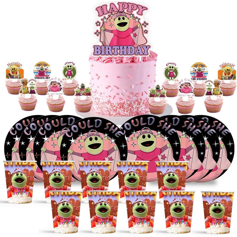 Nanalan Birthday Cups Party Supplies Plates Decorations Cake Topper ...