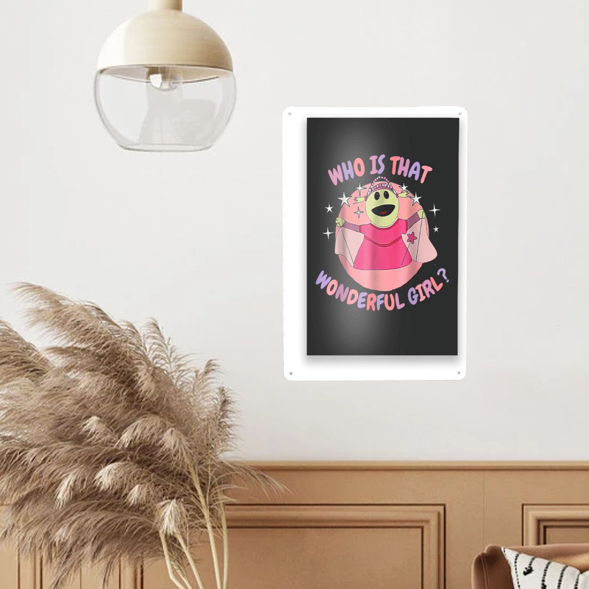 Nanalan watercolor suitable for fans of girls or boys, 1 metal tin logo ...