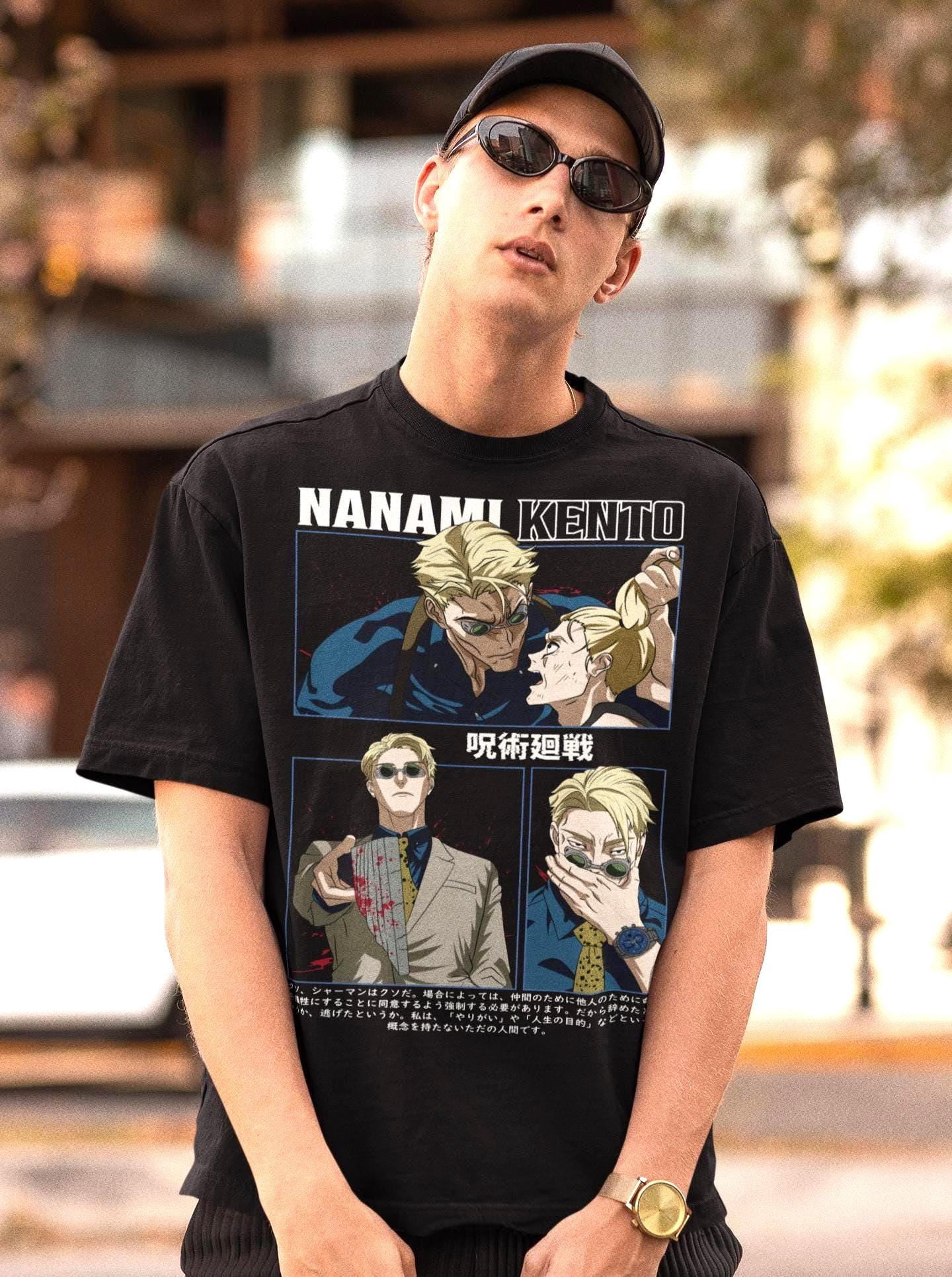 Nanami Kento Anime T-Shirt – Manga Cosplay Graphic Tee,Nanami Shirt ...