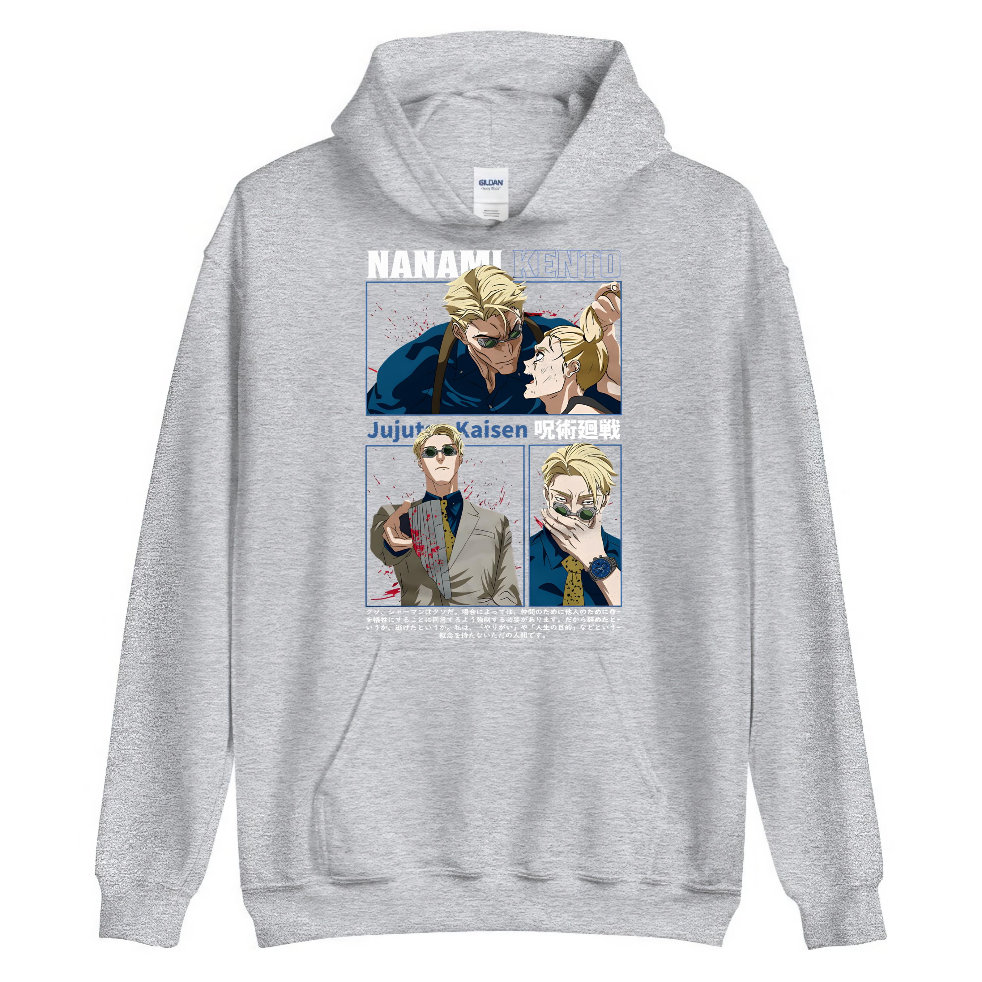 Nanami Kento Jujutsu Kaisen T-Shirt Gojo Satoru Anime Japanese Tee ...