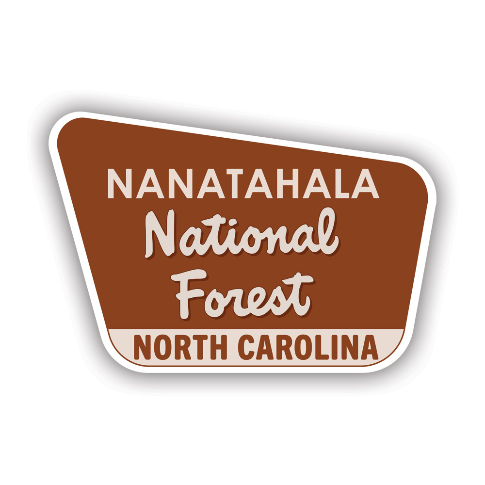 Nanatahala National Forest North Carolina nc Sticker Decal - Self ...