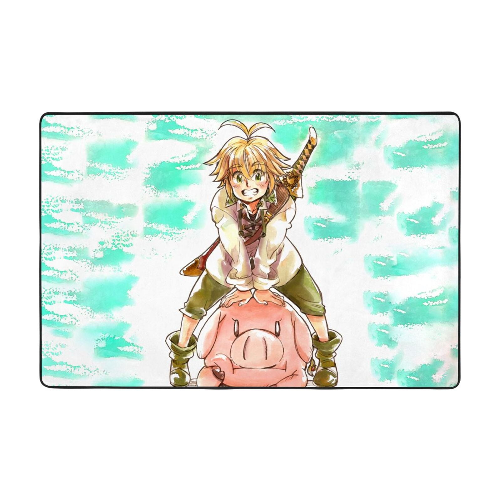 Nanatsu No Taizai The Seven Deadly Sins Rugs Washable Cover Floor Rug ...